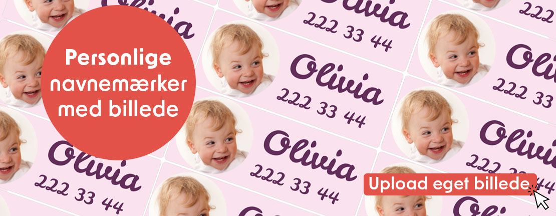 Navnemærker - Navnelapper og strygemærker af høj kvalitet - Name-tags.dk